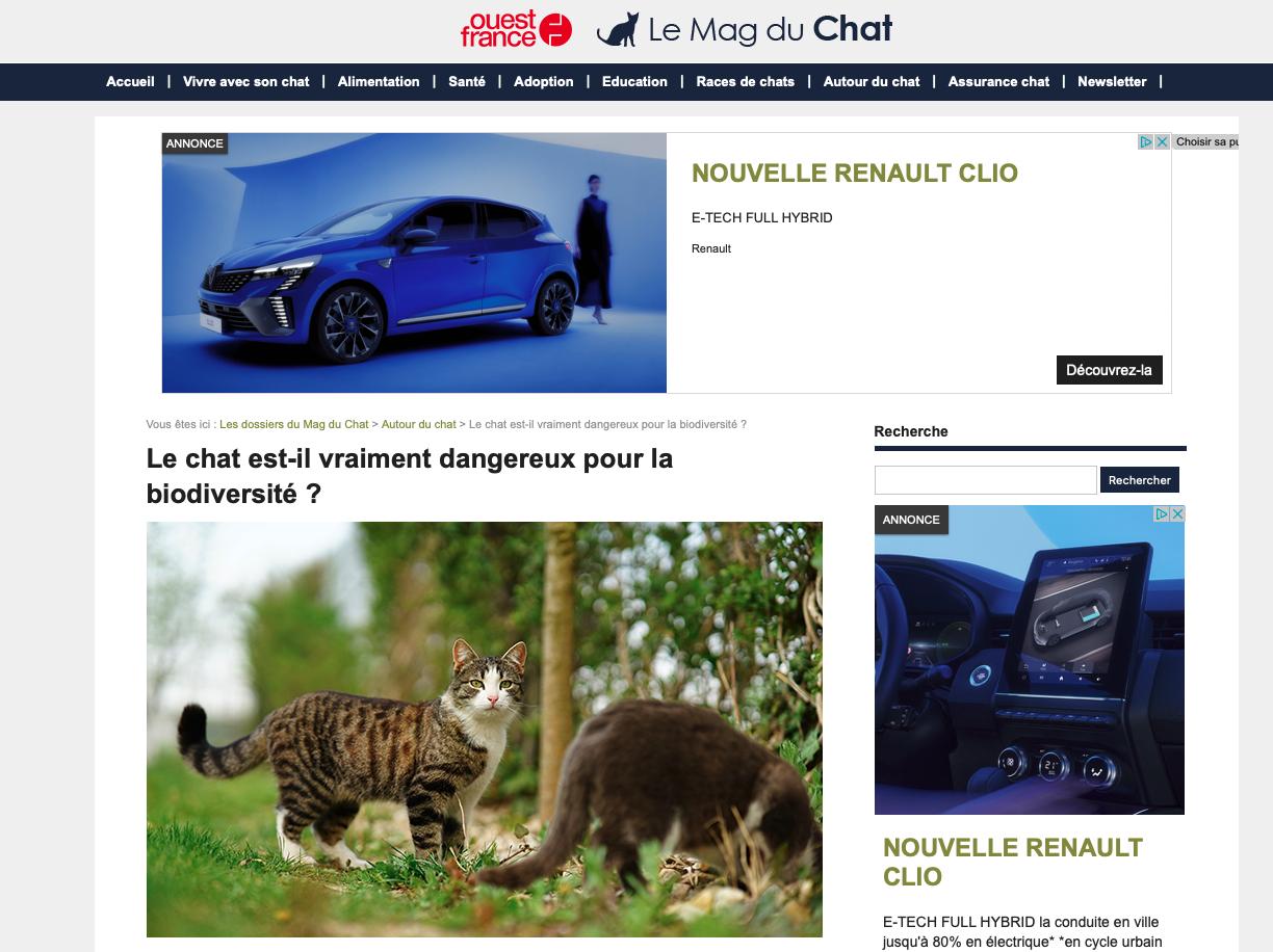 Purrilous Love: Cats, Biodiversity, and the Art of Feline Diplomacy